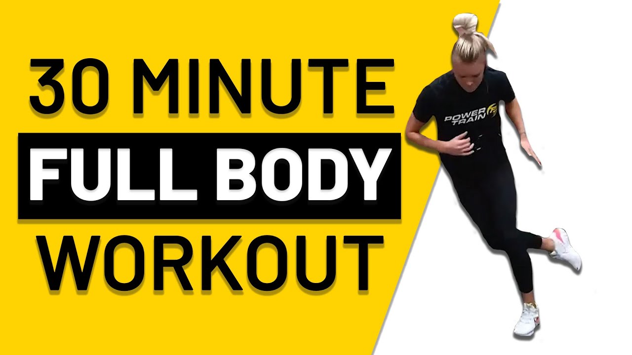 30 Minute NO EQUIPMENT Full Body Workout- Power Train On Demand - YouTube