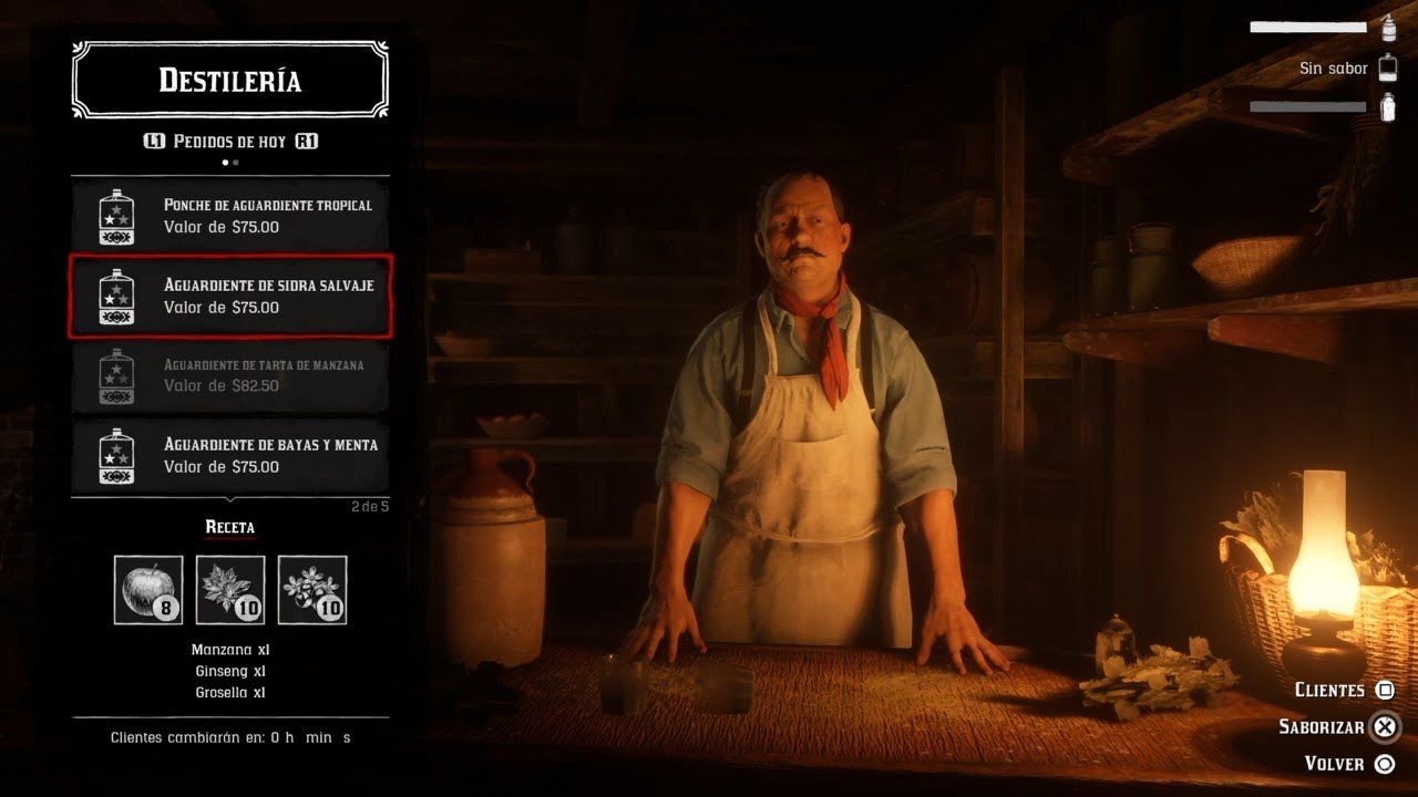 Todos los ingredientes para fabricar licor en RED DEAD REDEMPTION ...