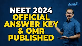 Neet Official Answer Key 2024 Release Neet Omr Sheet Release 2024 Neet ...