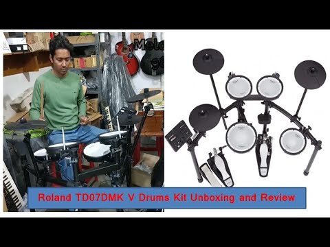Roland TD-07DMK V-Drums Kit || Unboxing and Review || Melody Musicals ...