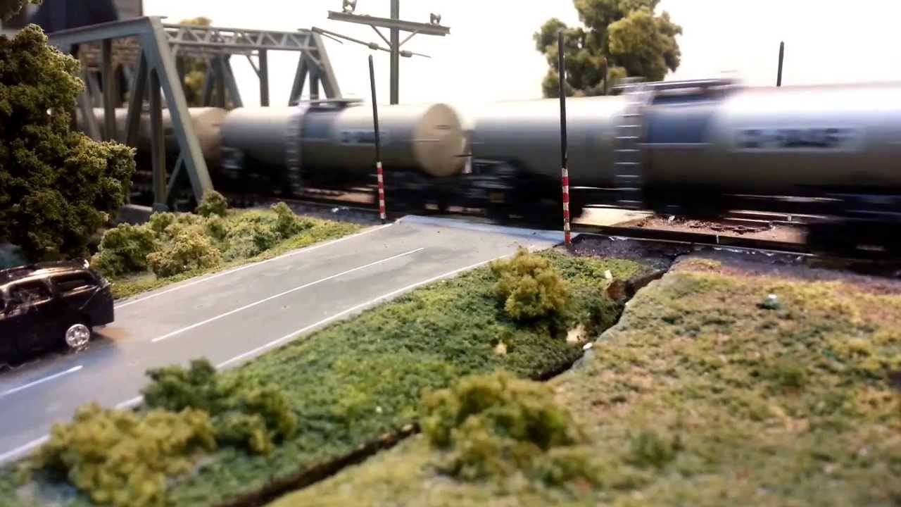 N-spur / N-spoor ns keteltrein 1:160(1) - YouTube