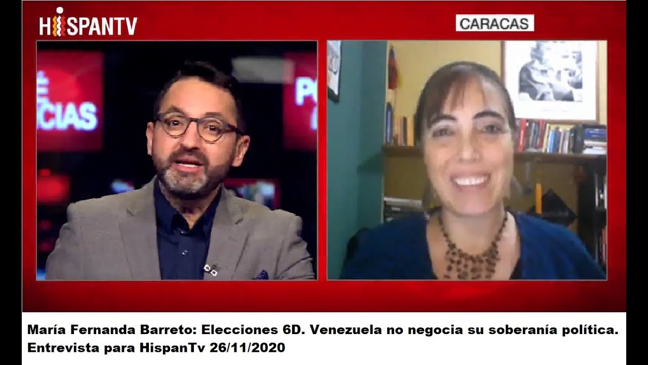 María Fernanda Barreto: Elecciones 6D. Venezuela no está dispuesta a ...