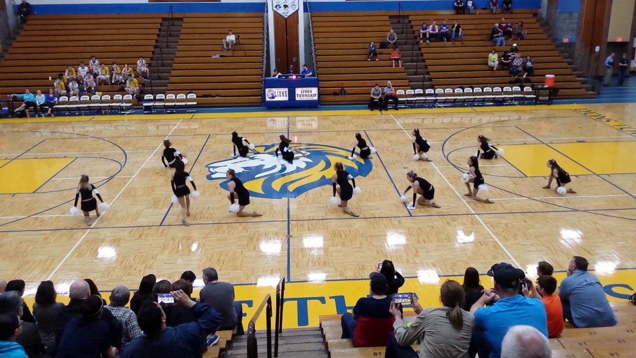 LTHS Freshman POMS Feb 18 2017 - YouTube