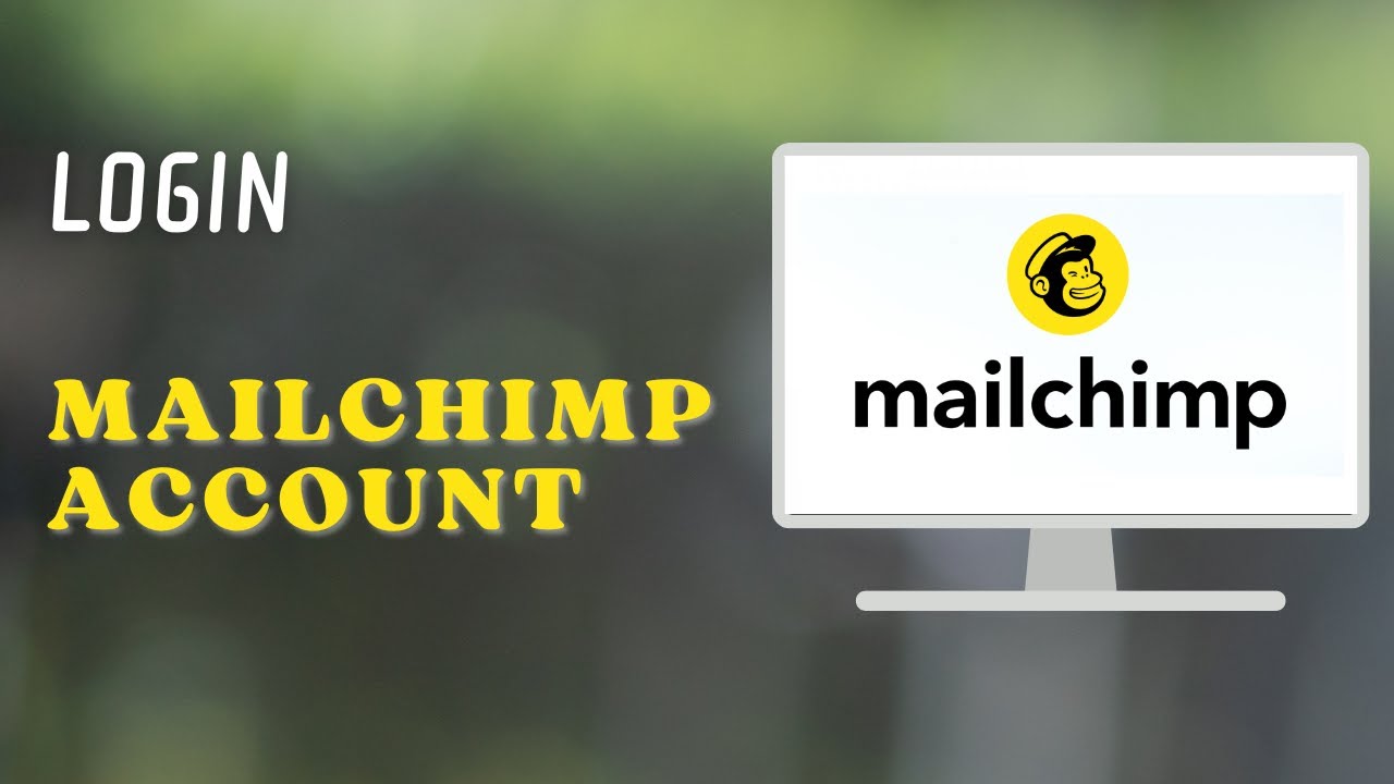 How to login to MailChimp Account - YouTube