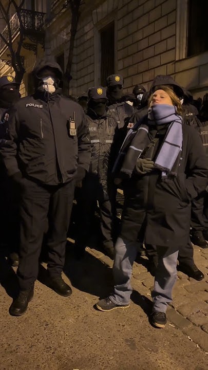თქვენ ხომ არ იცით რატომ არ აინთო🎄 Georgiaprotest აქცია