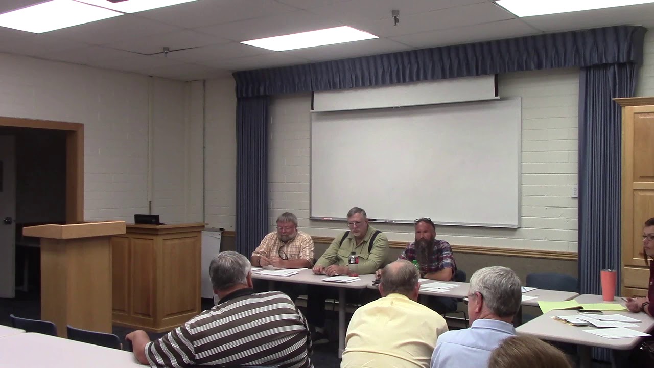 Daniel Town Utah Council Meeting Aug. 6, 2018 public hearing part 4 ...