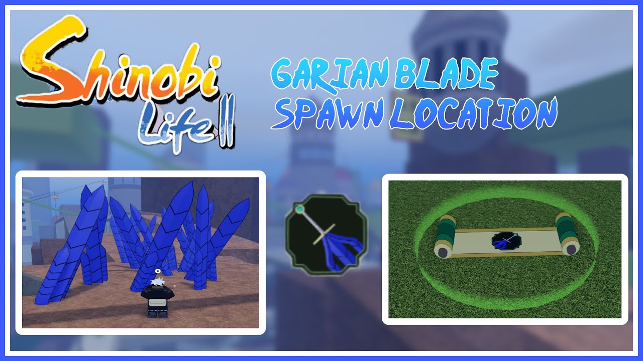 Roblox Shinobi Life 2 (Shindo life): Garian Blade (Triple Cobalt Blade ...