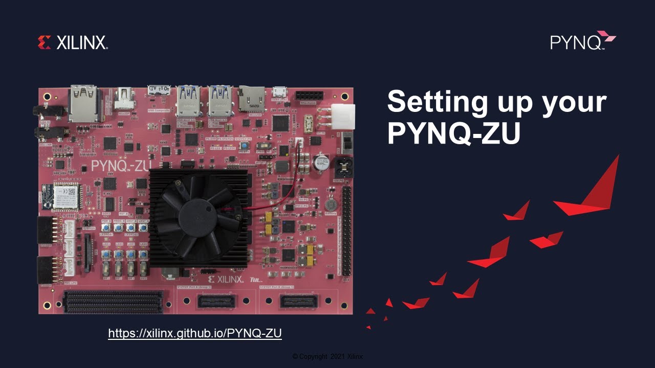 Pynq Zu Getting Started Guide Youtube