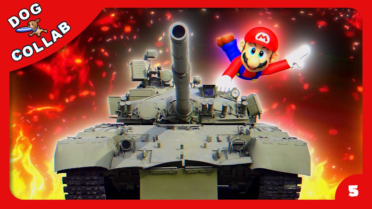 MARIO VS UN TANK ?? (Mario 64 Dog Collab #5) - YouTube