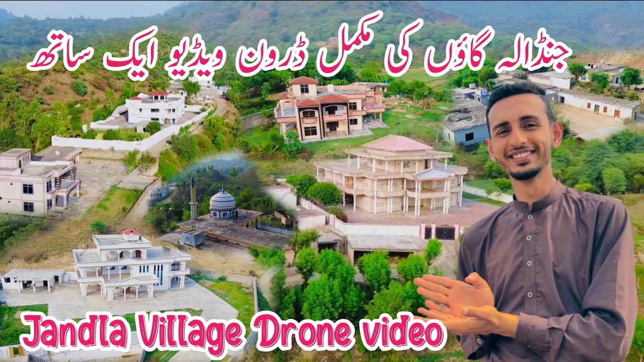 Beautiful Drone video Balloh Jandala village Nice view :Faizanofficail ...