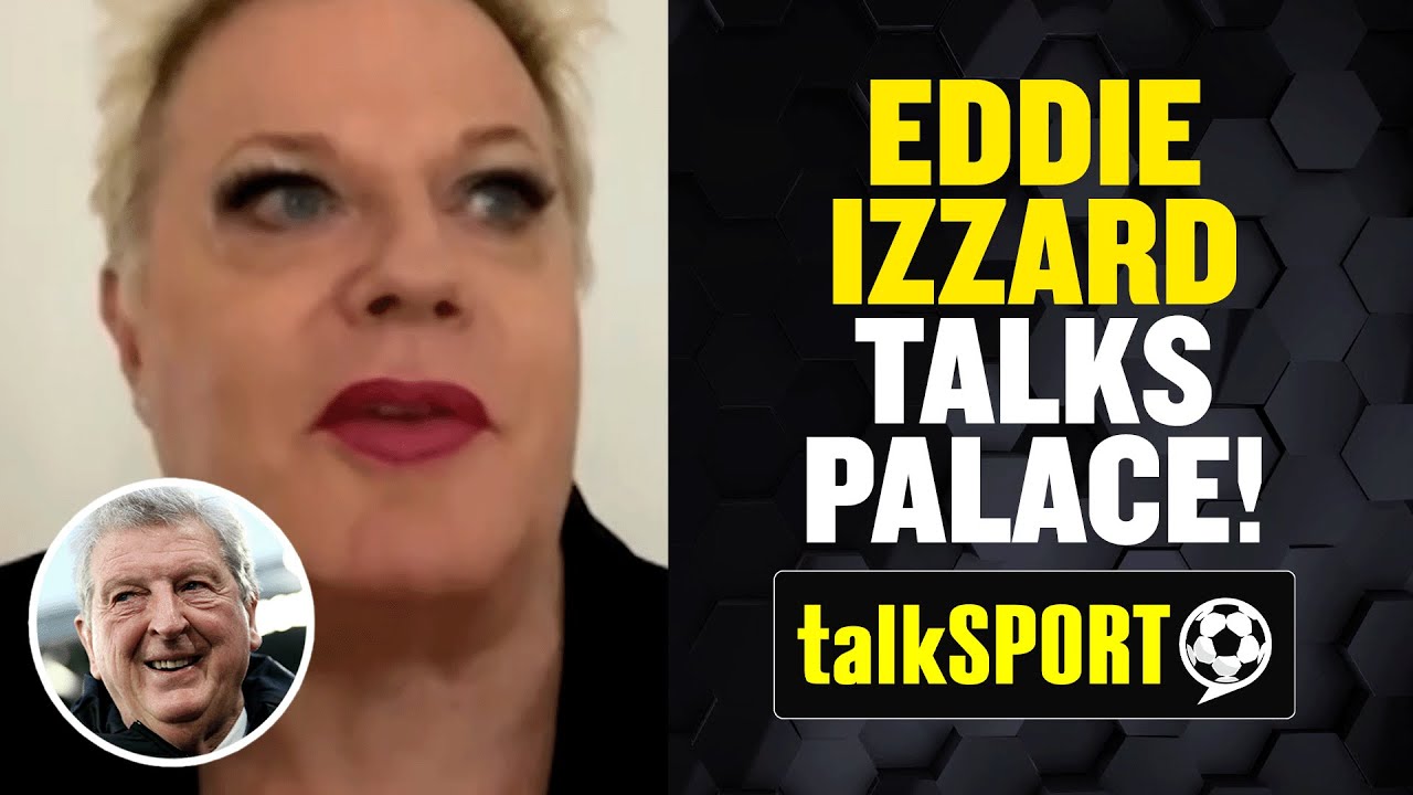 🔥 Crystal Palace fan Eddie Izzard REACTS to Roy Hodgson's RETURN! - YouTube