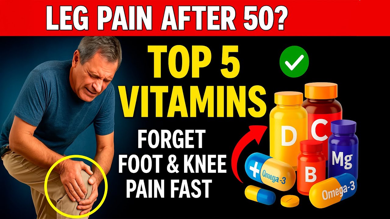 Top 5 Vitamin Supplements To Get Rid Of Leg Pain After 50 - YouTube