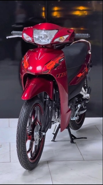 HONDA WAVE 110 FLAMMING RED CHERRY - YouTube