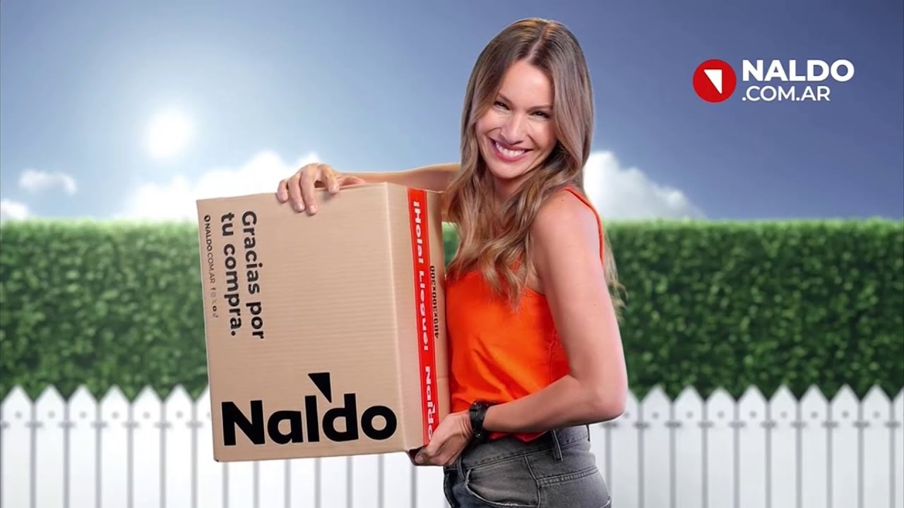 Pampita en la publicidad de Naldo Sale (Septiembre 2024) - YouTube