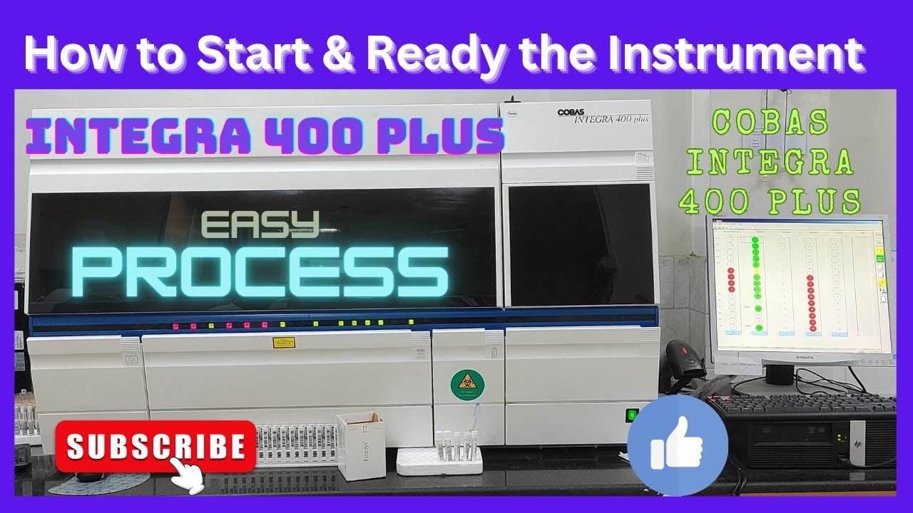 How to Start & Ready Cobas Integra 400 plus ...