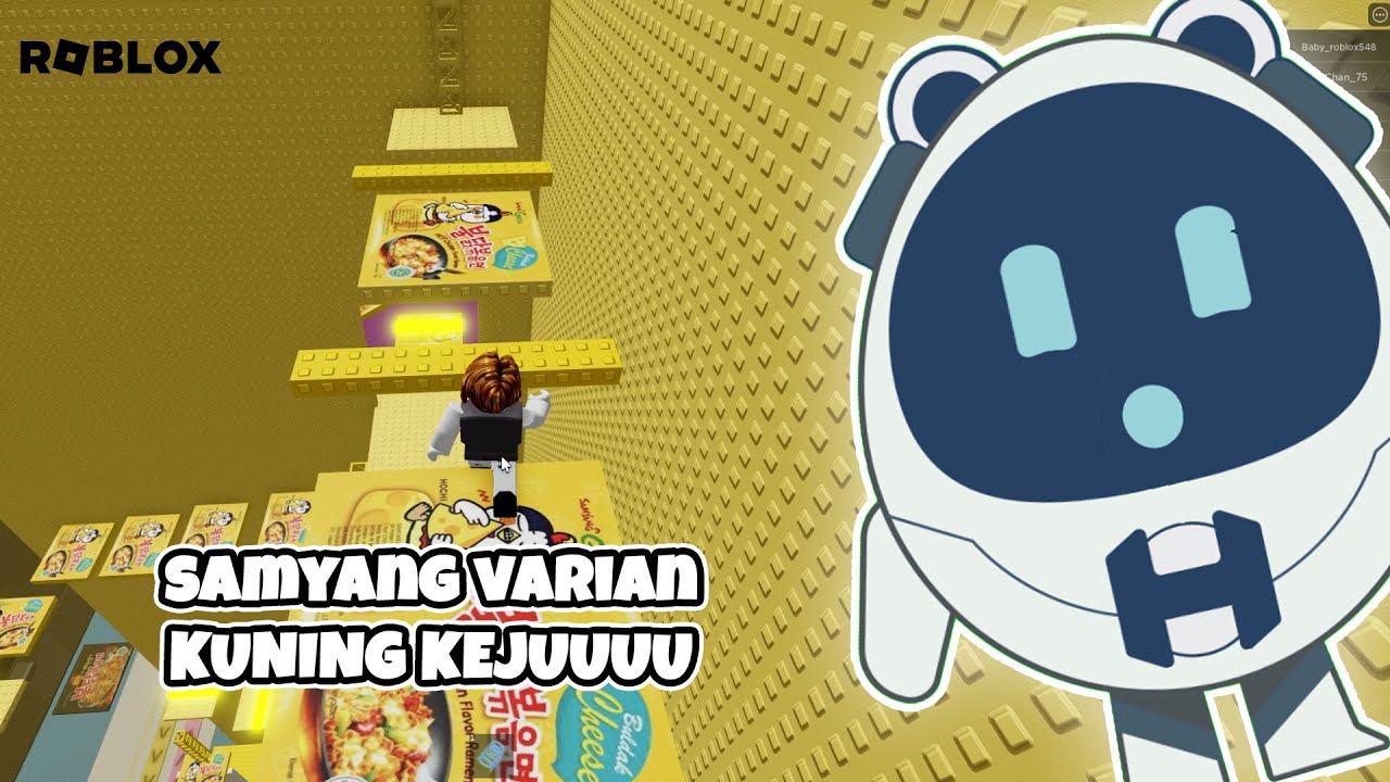 SAMYANG VARIAN WARNA KUNING | SAMYANG TOWER - ROBLOX INDONESIA - YouTube