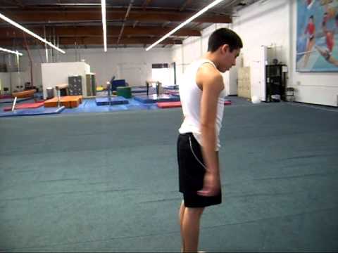 Standing Front Tuck - YouTube