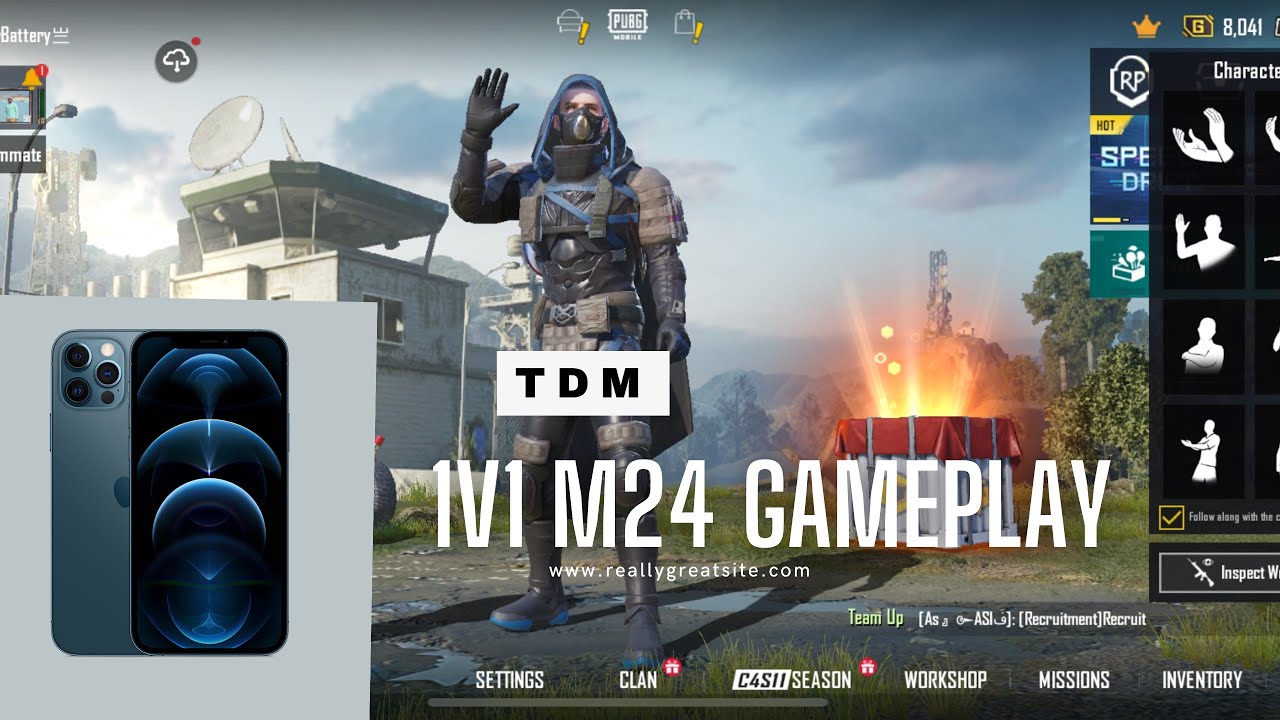 Iphone 12 pro max | TDM Gameplay | Gaming Performance with recording ...