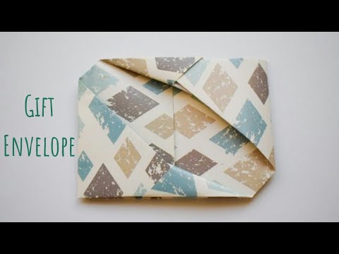 Easy Gift Envelope Card | DIY Gift Envelope | Easy Envelope Card - YouTube