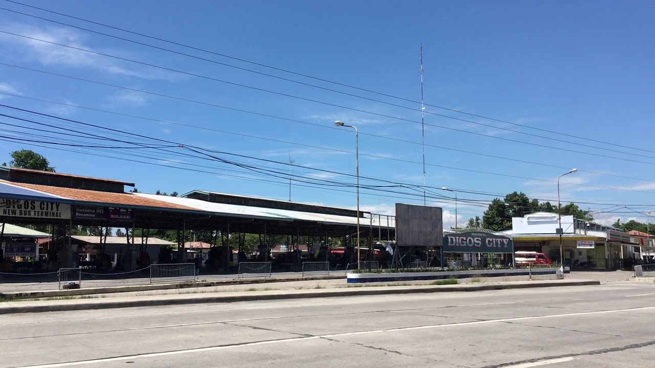 Digos City Bus terminal - YouTube
