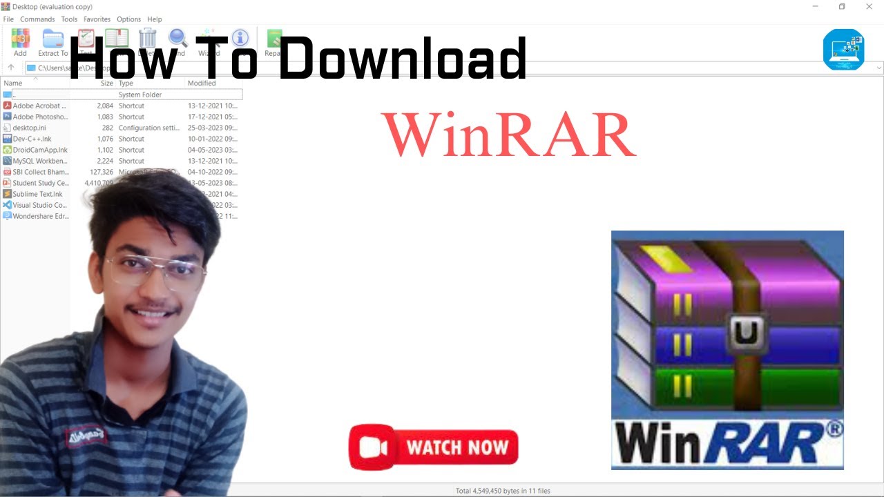 How To Download and Install WinRAR On Windows 10/11 | How to Use WinRAR ...