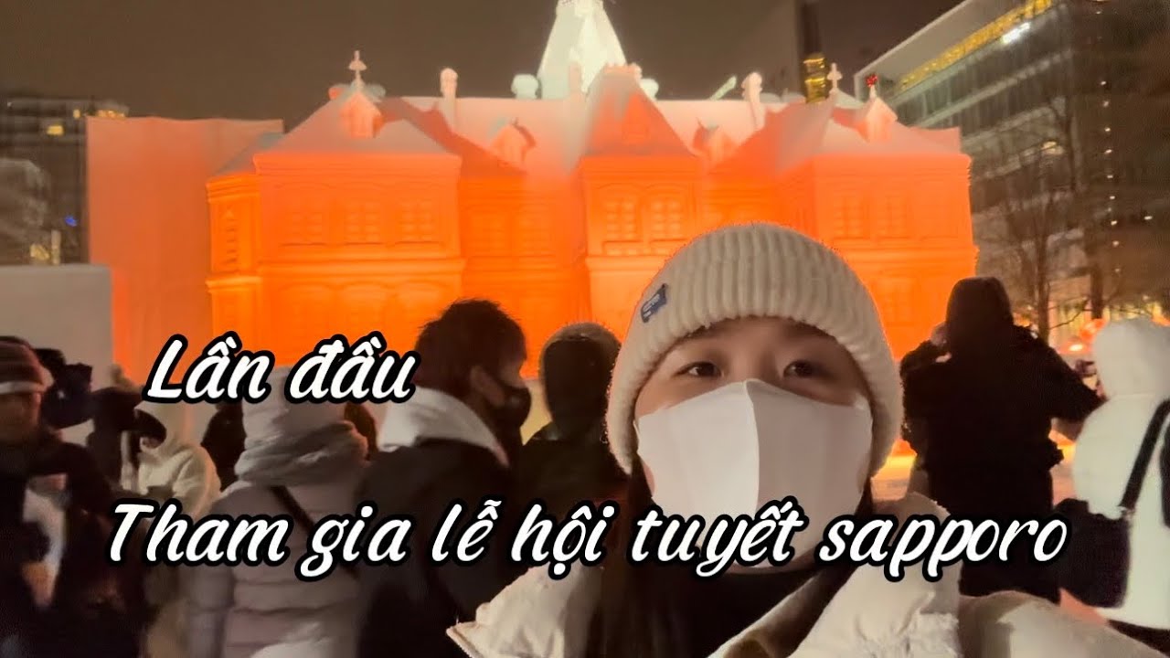 The first time with snow festival 2025 in Sapporo | Vietnamese living ...