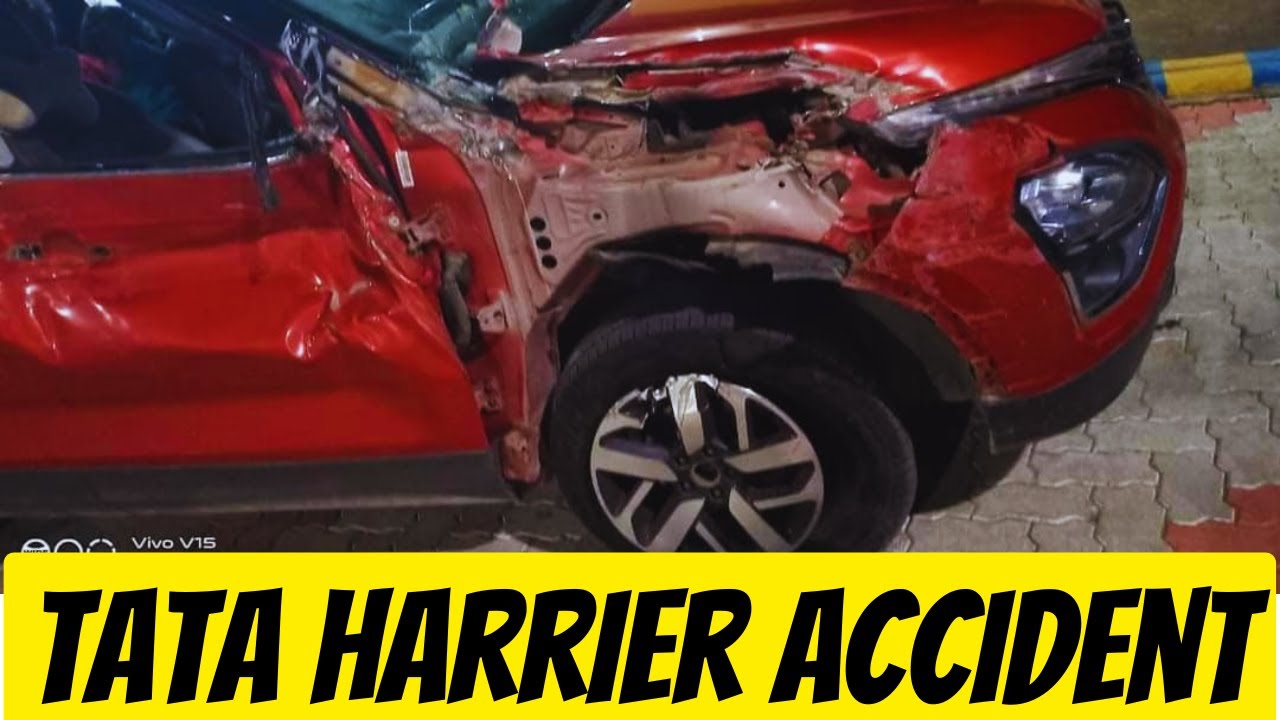 Tata harrier accident | One of the safest car | Worth Buying ? - YouTube