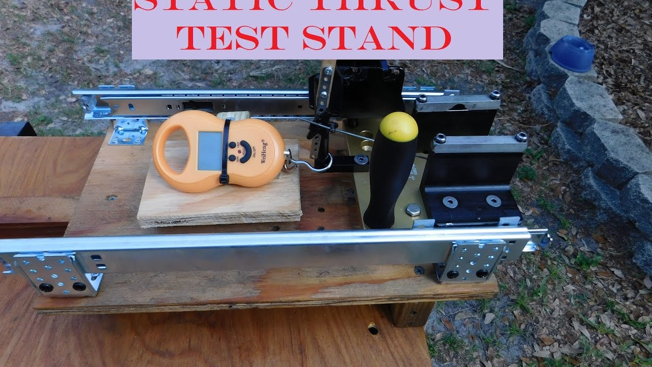 Static Thrust Engine Stand Modification - YouTube