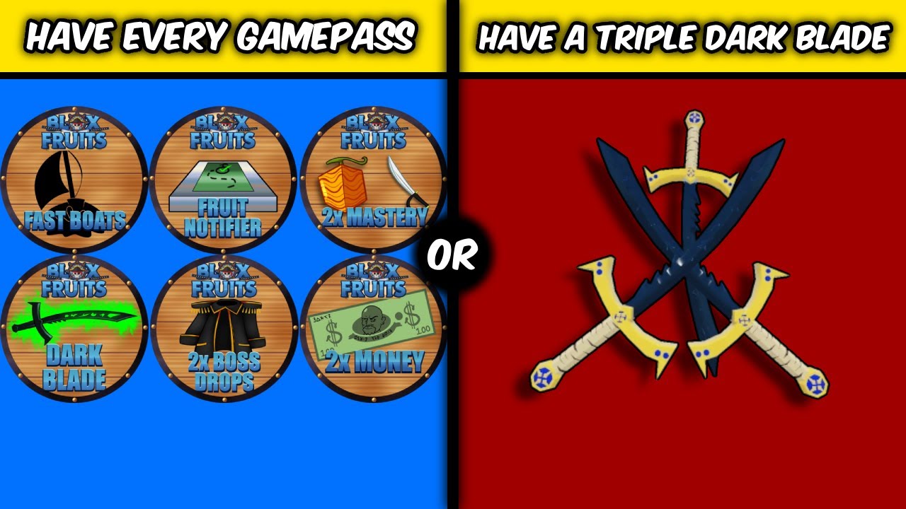 Blue Or Red Blox Fruits Edition | Roblox - YouTube