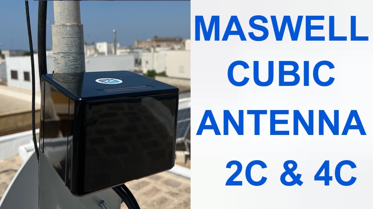 Maswell AN Master Cubic Antenna 2C 4C - 5G MIMO - YouTube