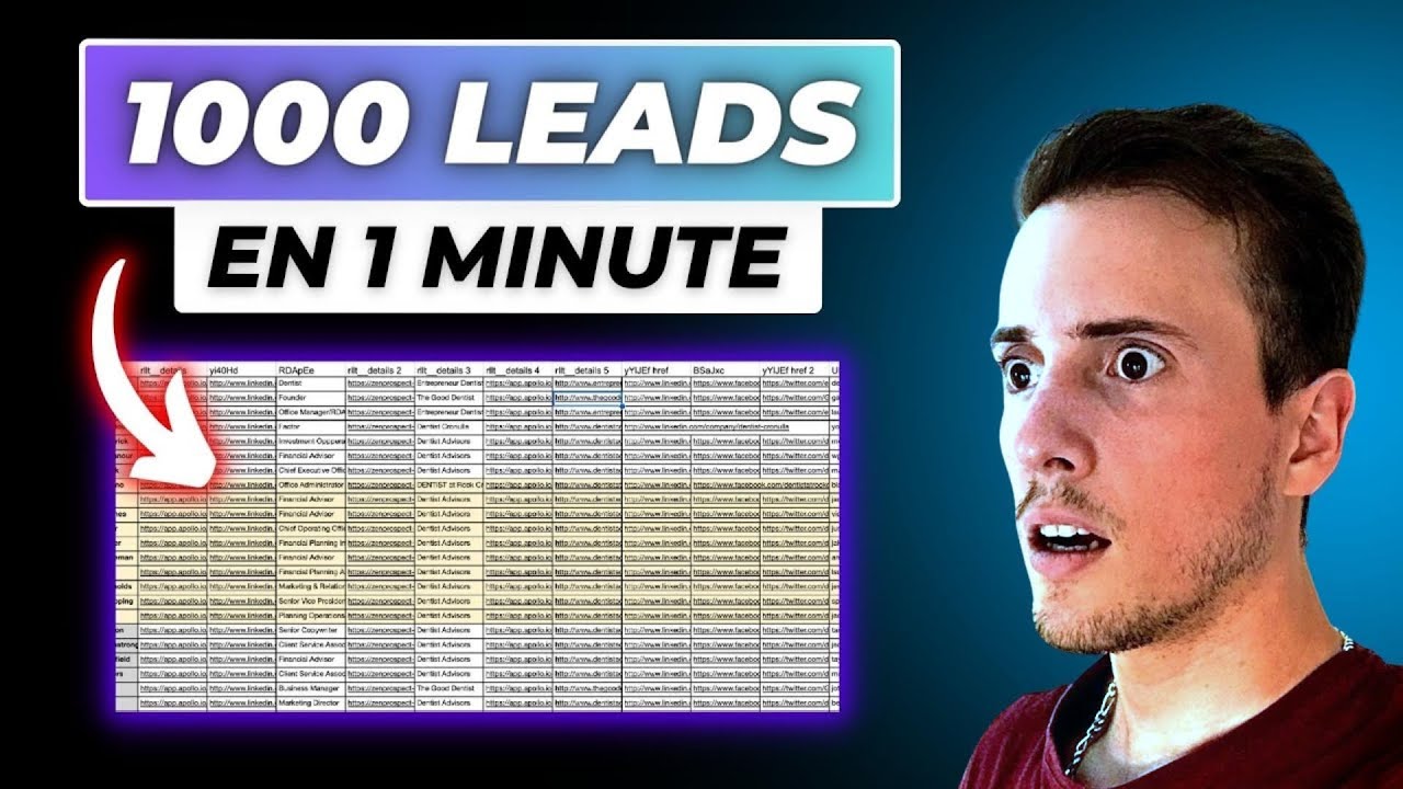 Le Hack Ultime Pour Trouver Des Leads En 2024 (Tuto) - YouTube