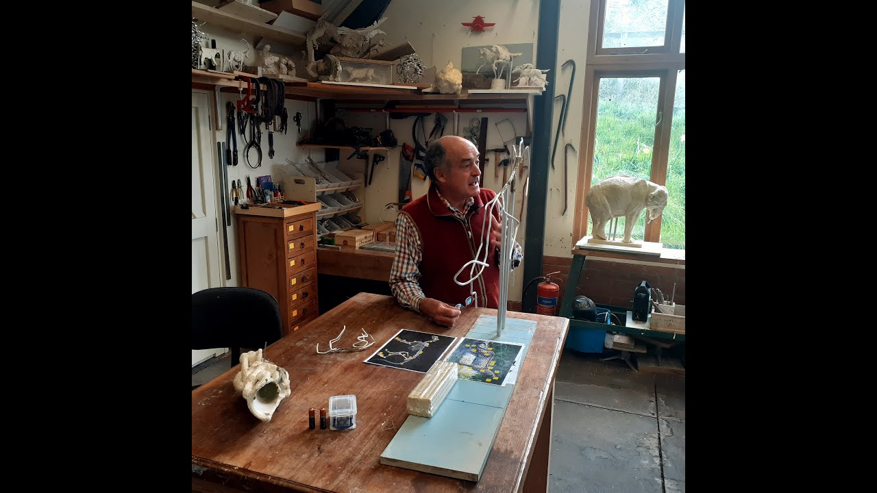 Sculptor Mark Coreth talks in his studio ahead of his solo show at The ...
