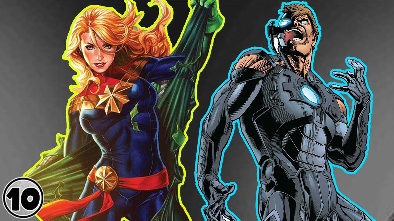 Top 10 Superheroes Ruined By Comics - YouTube