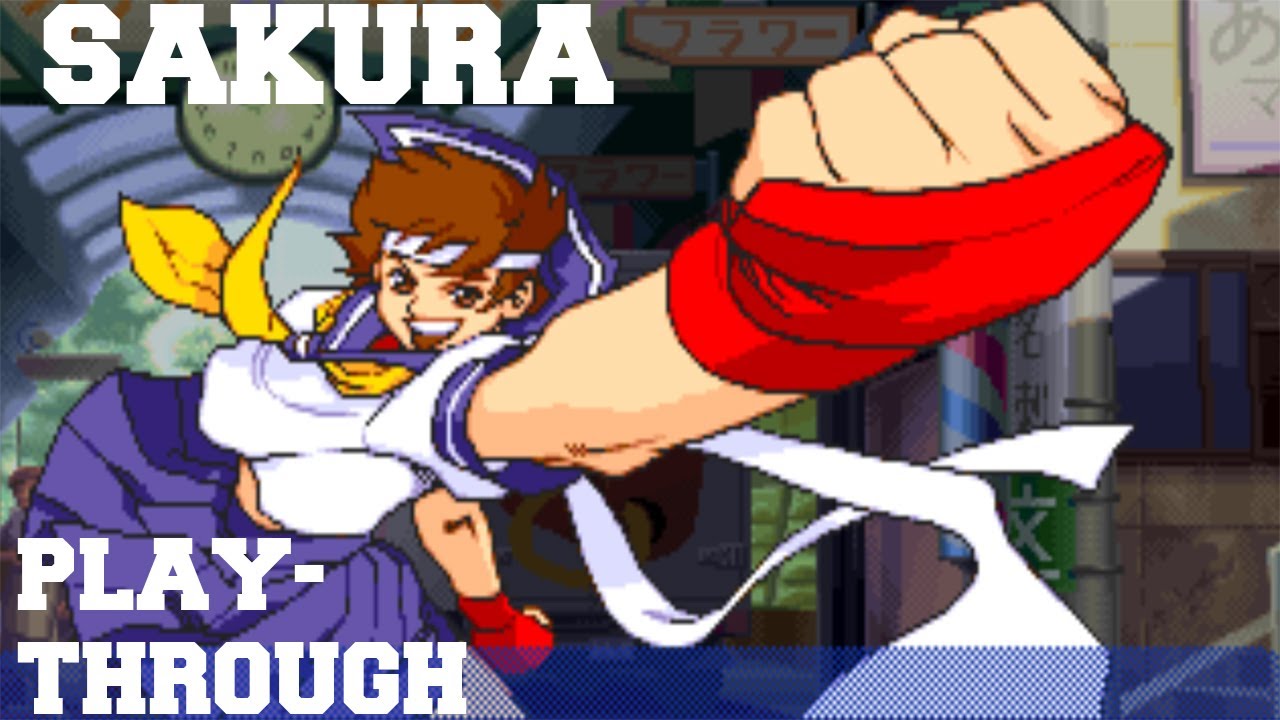 Street Fighter Alpha 3: Sakura Playthrough - YouTube