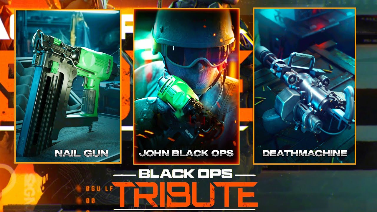 How to Unlock John Black Ops & Nail Gun – BO6 Tribute Event - YouTube