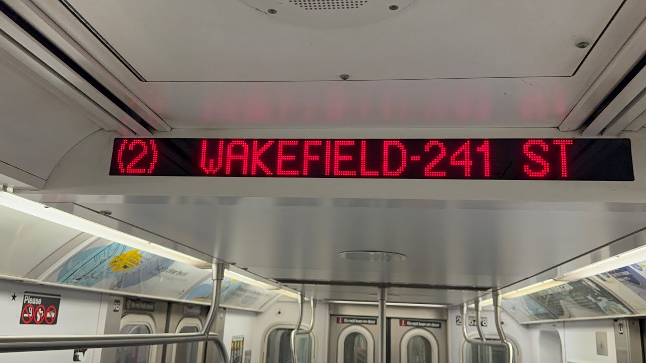 IRT Lexington Av Express: R142 (2) Train [Flatbush Av-Brooklyn College ...