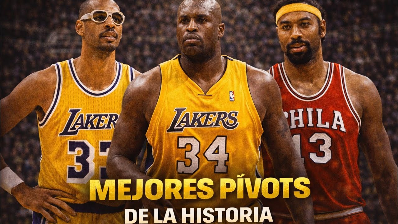 TOP 5 PIVOTS NBA 🔥🔝 LOS MEJORES PIVOTS DE LA HISTORIA DE LA NBA 🔥🏀 ...