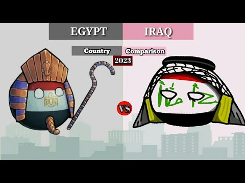 Egypt vs Iraq Country Comparison 2023 | Iraq vs Egypt country comparison 2023 - YouTube