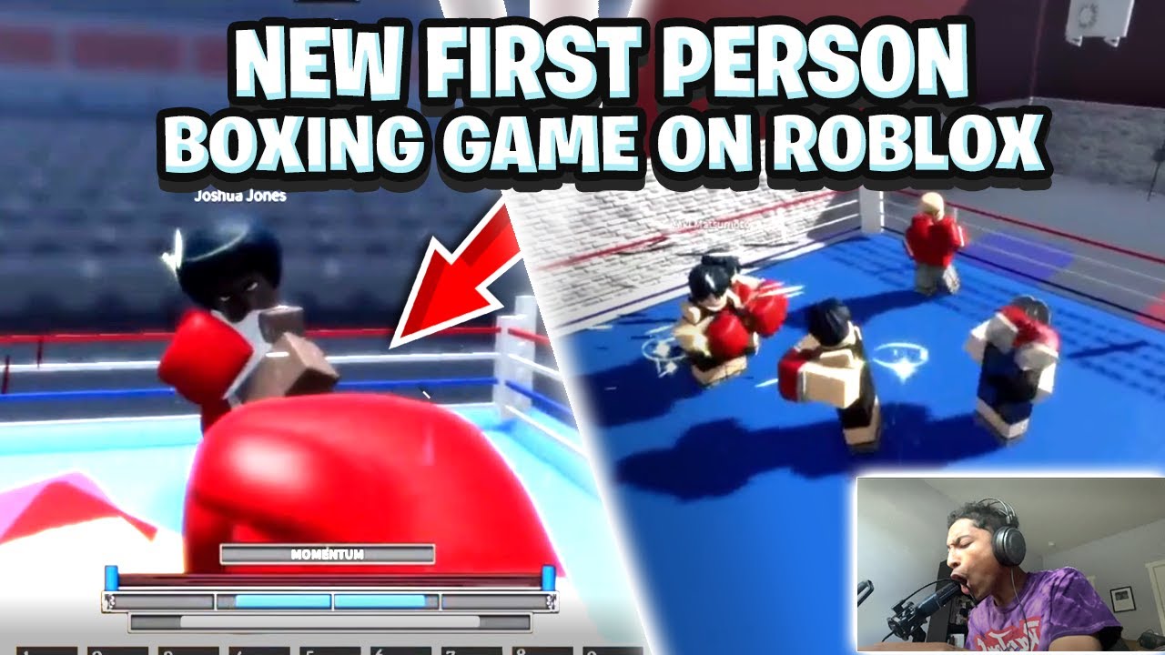 The NEW FIRST PERSON BOXING Game is SOME HEAT... W/FaceCam - YouTube