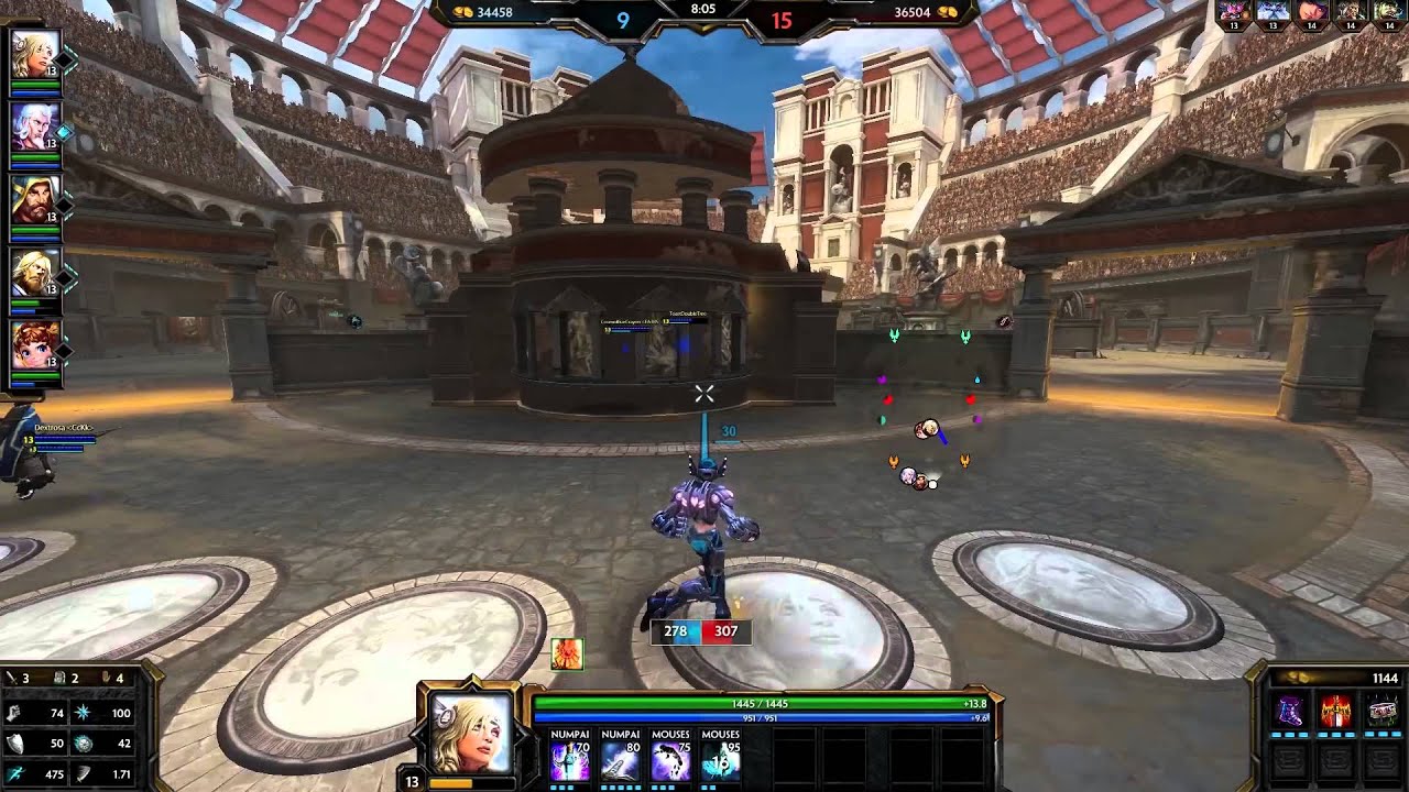 Smite Freya Arena Gameplay #1 - YouTube