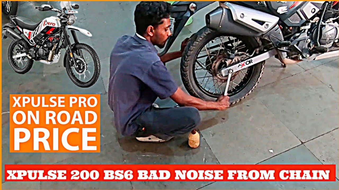 Xpulse 200 Bs6 bad noise from Chain 😭 Problem solved 🤗 - YouTube