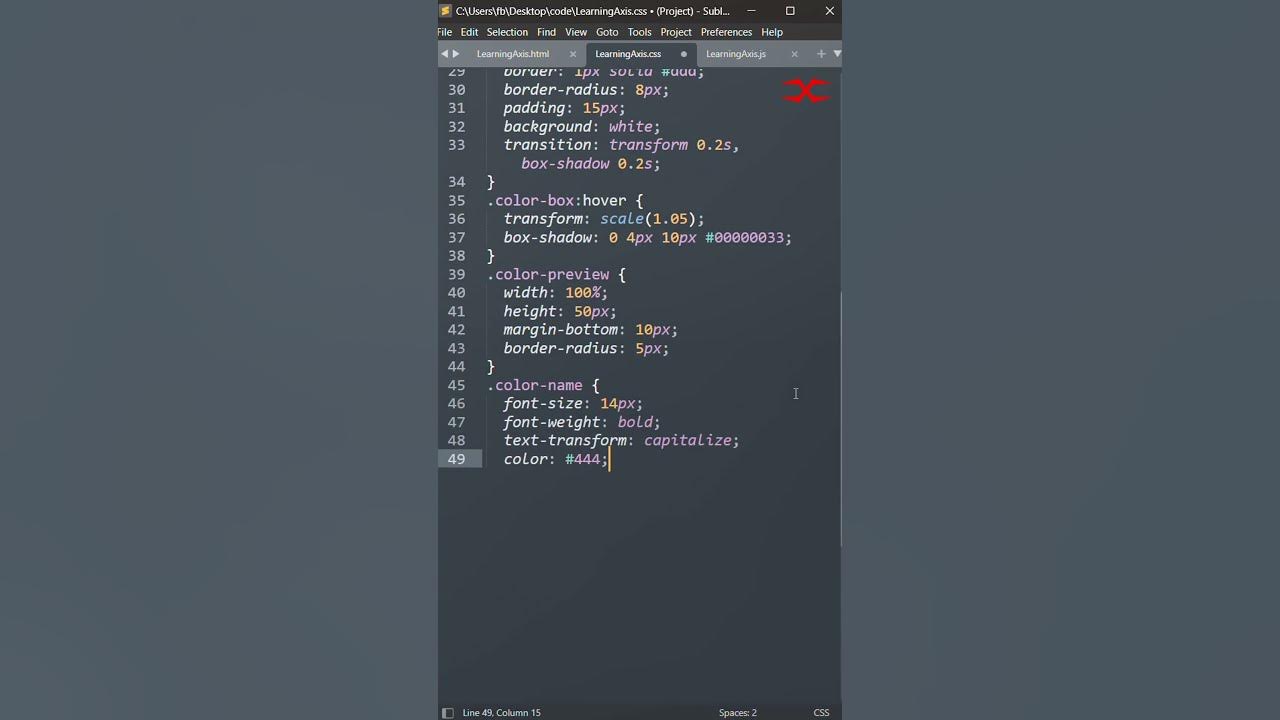 HTML Colors | HTML CSS JavaScript - YouTube