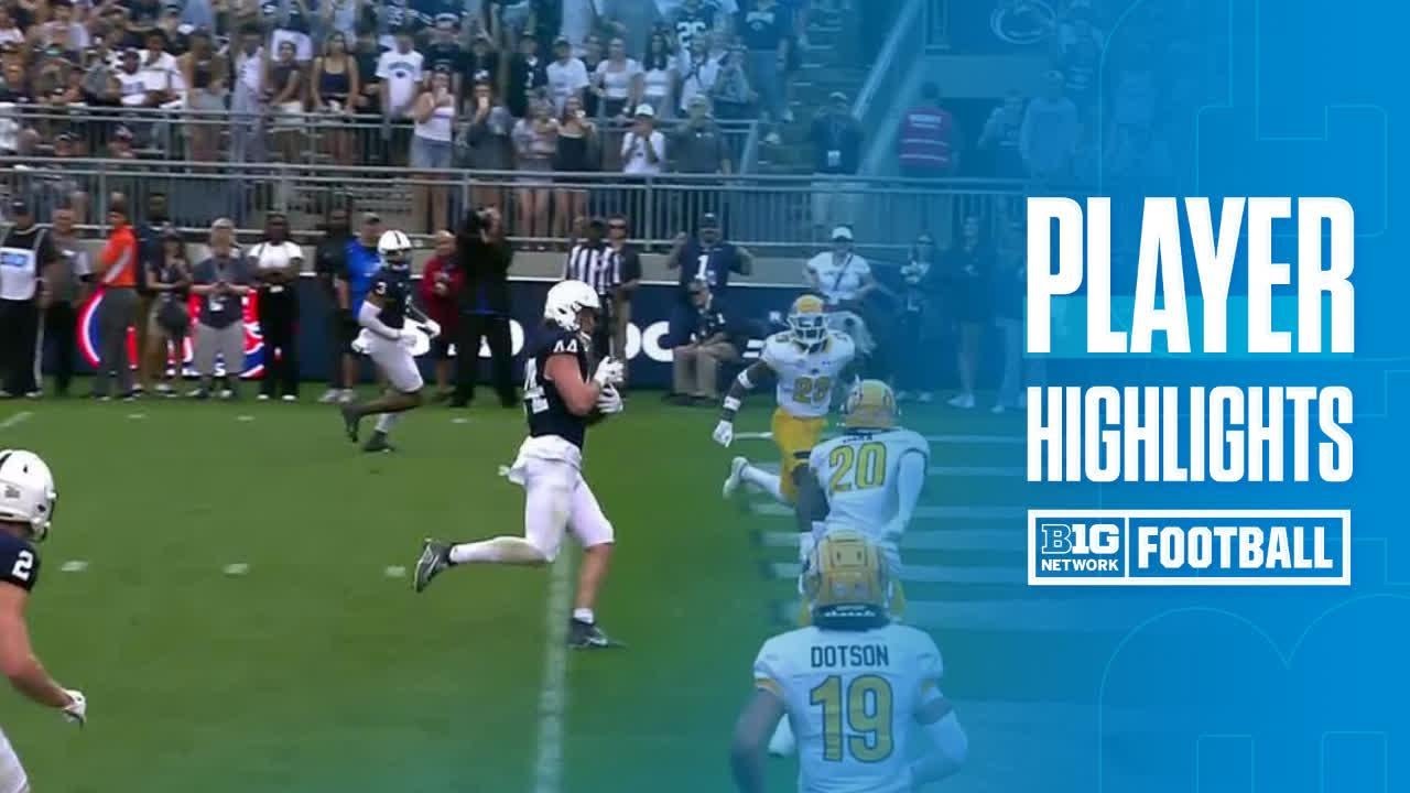 Tyler Warren Highlights vs. Kent State | Penn State Football | 09/21 ...