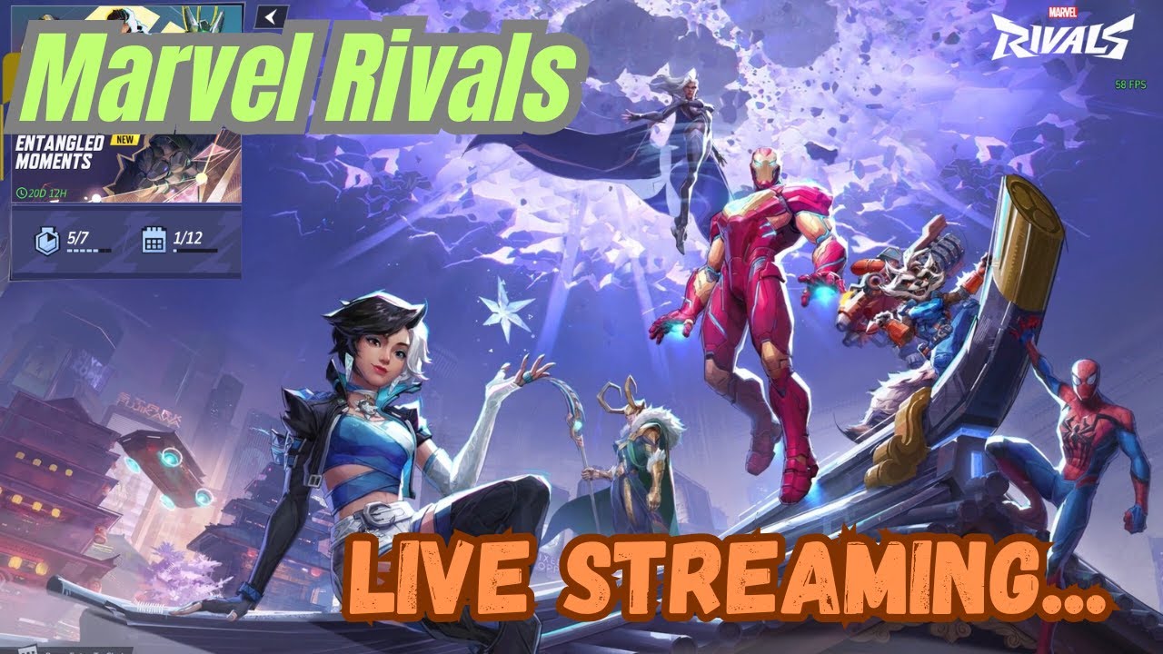🔴 Ultimate Marvel Rivals Clash – Heroes vs Villains LIVE! - YouTube