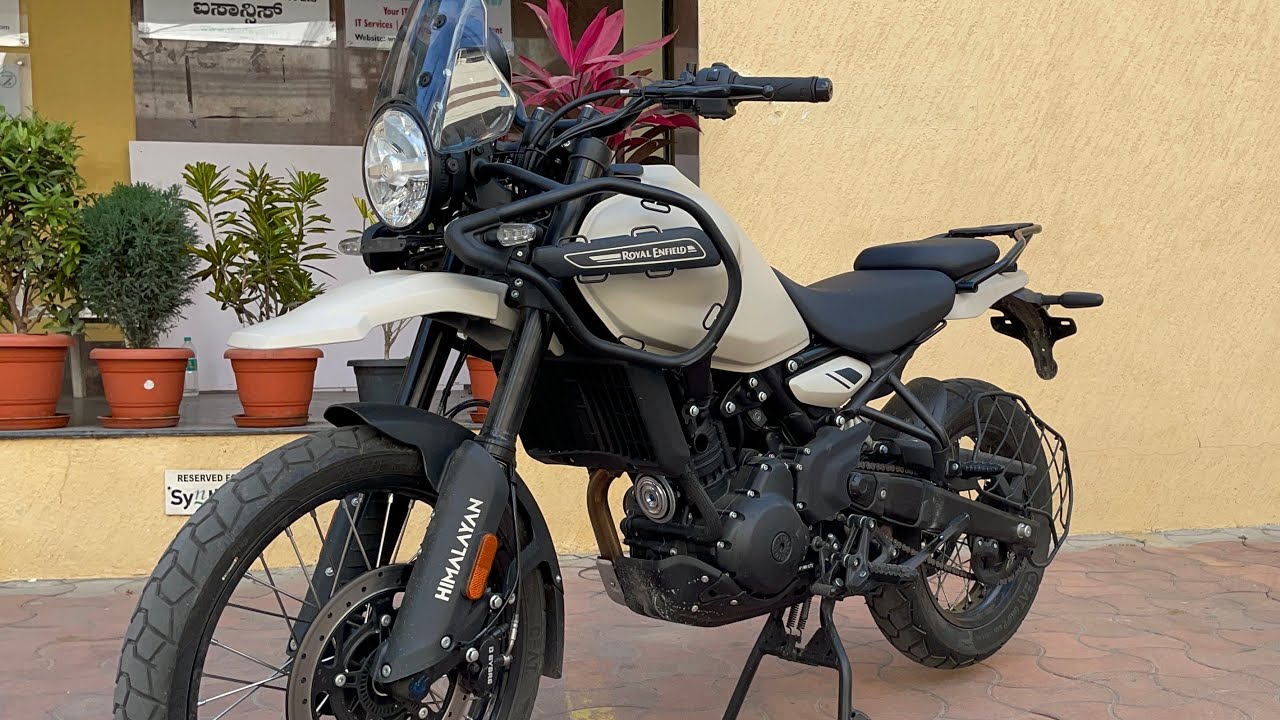 New Royal Enfield Himalayan | Kaza Brown | Walkaround review # ...