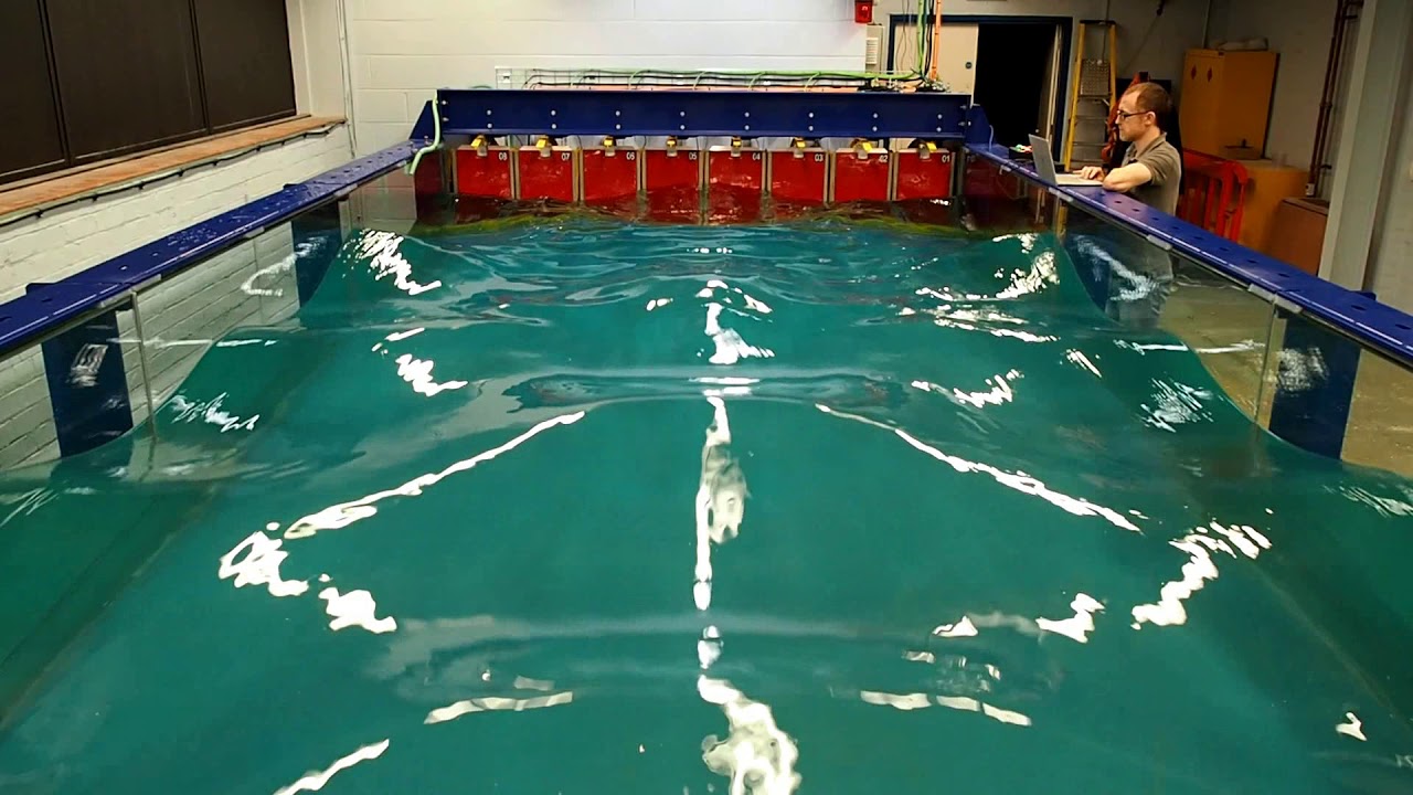 Glass Sided Compact 3D Tank at Strathclyde University - YouTube