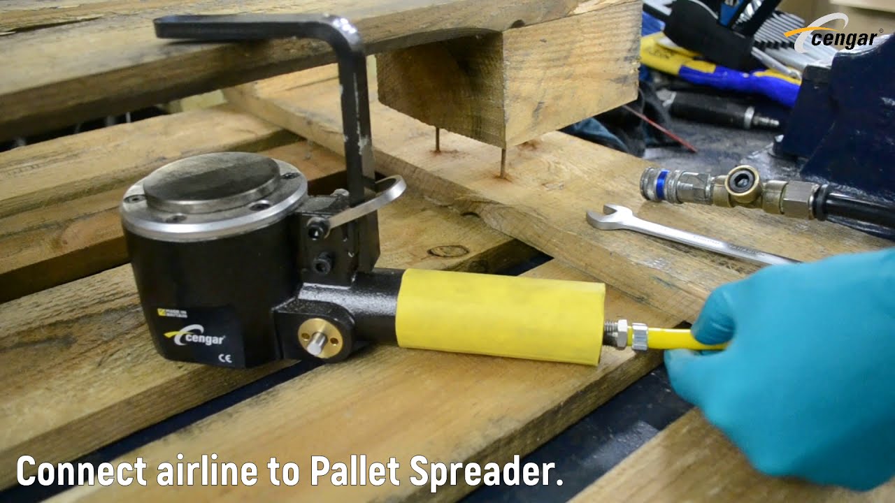 Cengar Pallet Spreader - PS100 Operating Instructions - YouTube