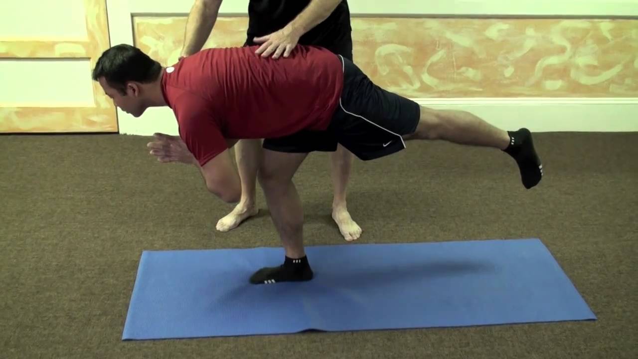 Preparation for Warrior III - YouTube