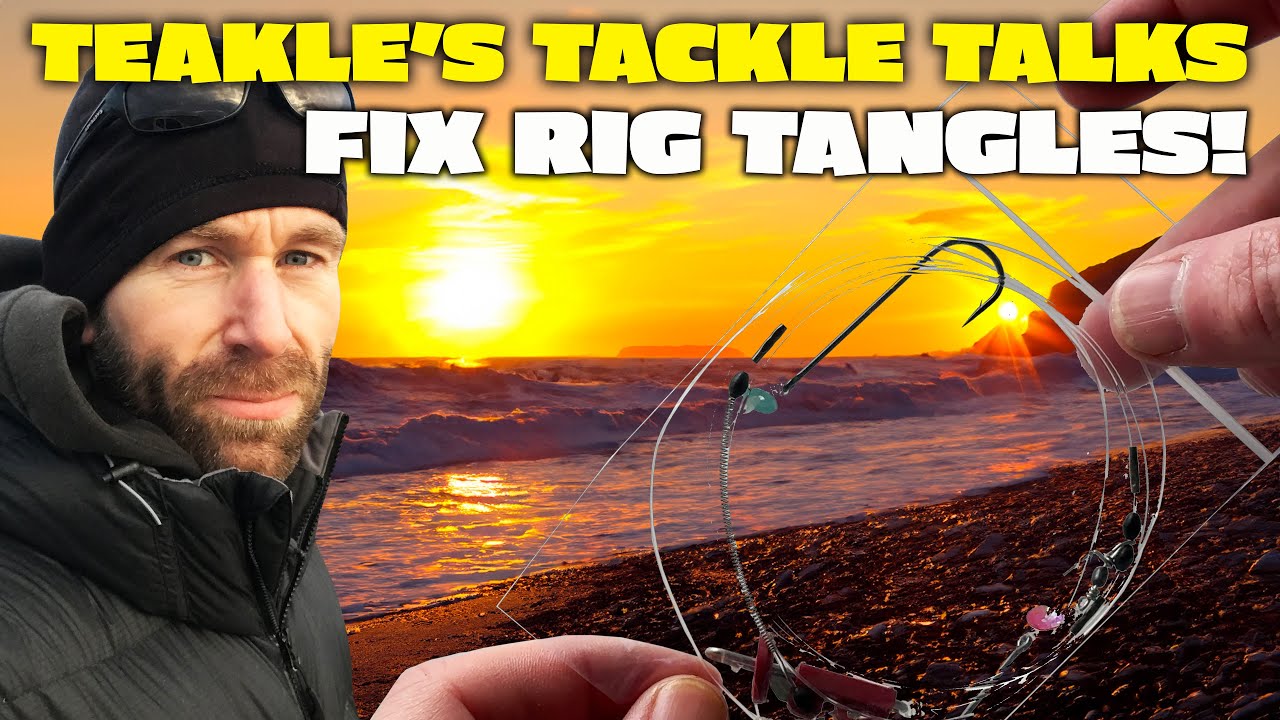 Teakle's Tackle Talks- How To Prevent Sea Fishing Rig Tangles - YouTube