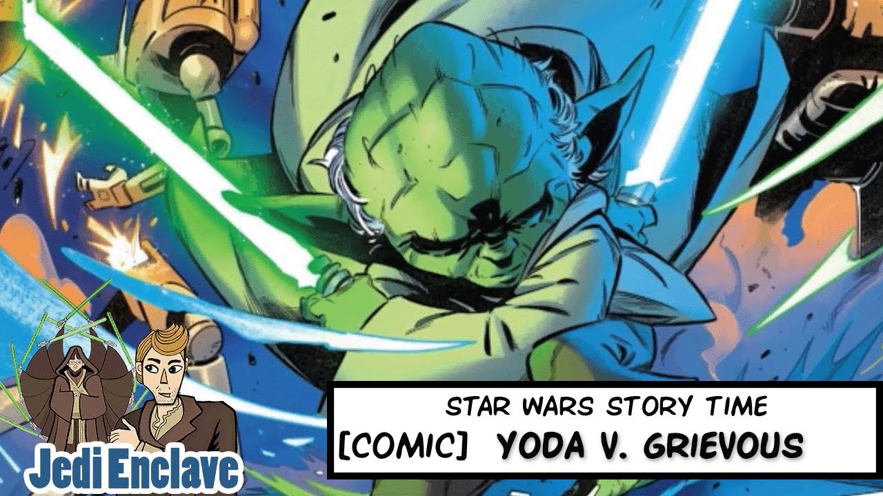 Star Wars Story Time: Yoda and General Grievous Face Off - YouTube